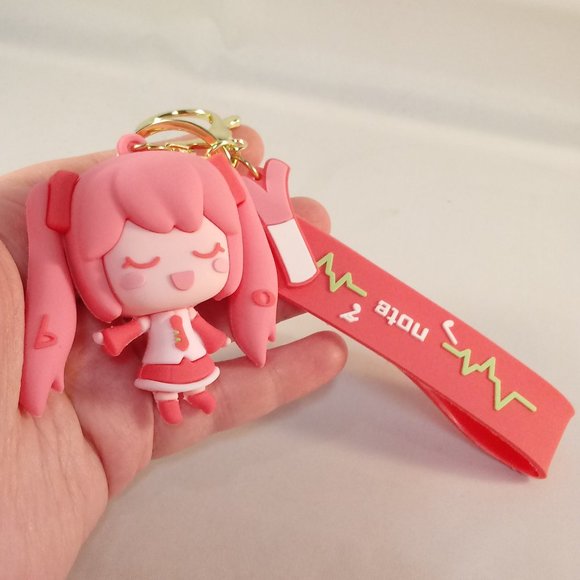 Accessories | Hatsune Miku Key Chain Key Ring Music Character Figurine ...